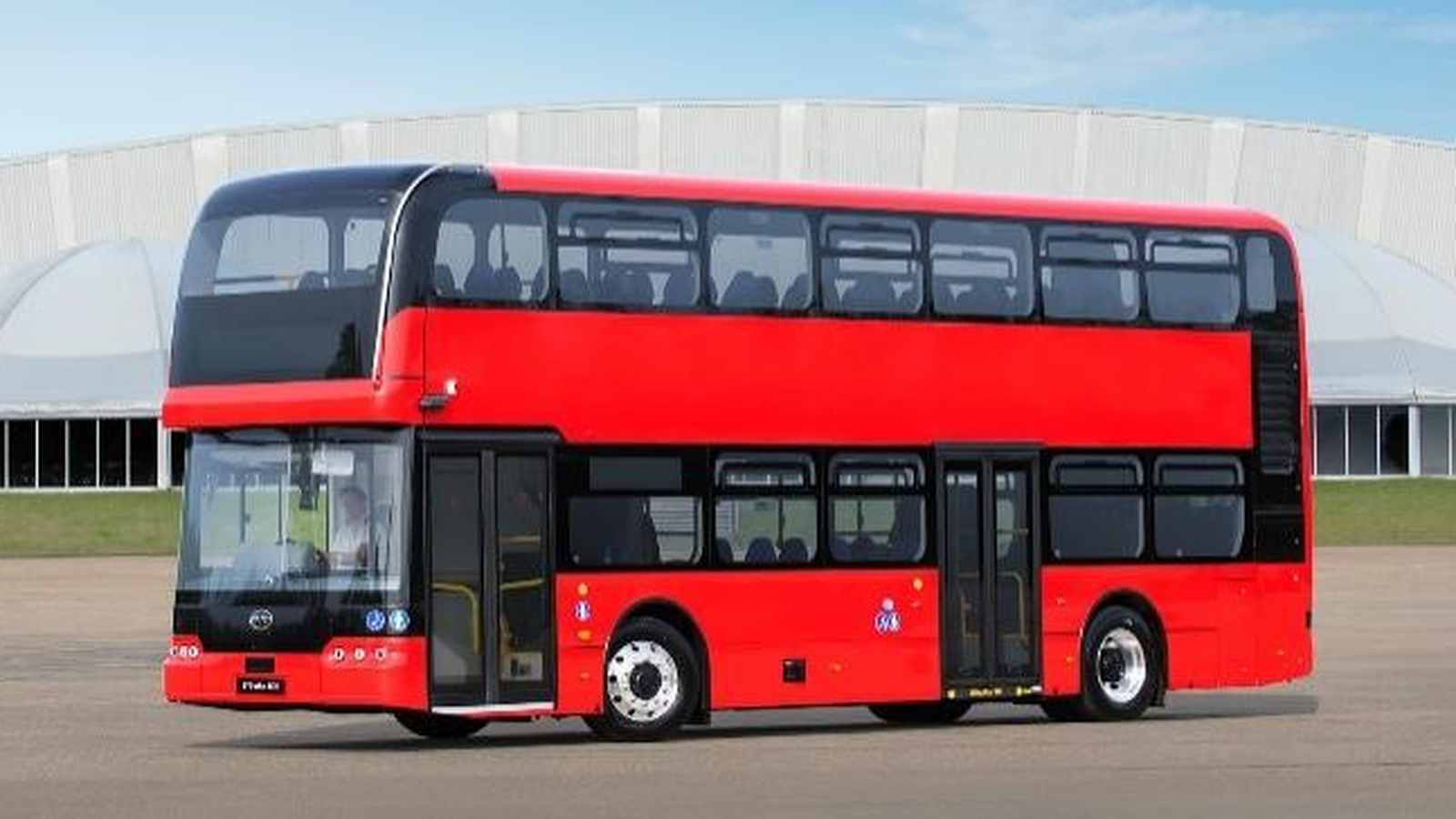 Autobus BYD BD11, avec une énorme batterie de 532 kWh