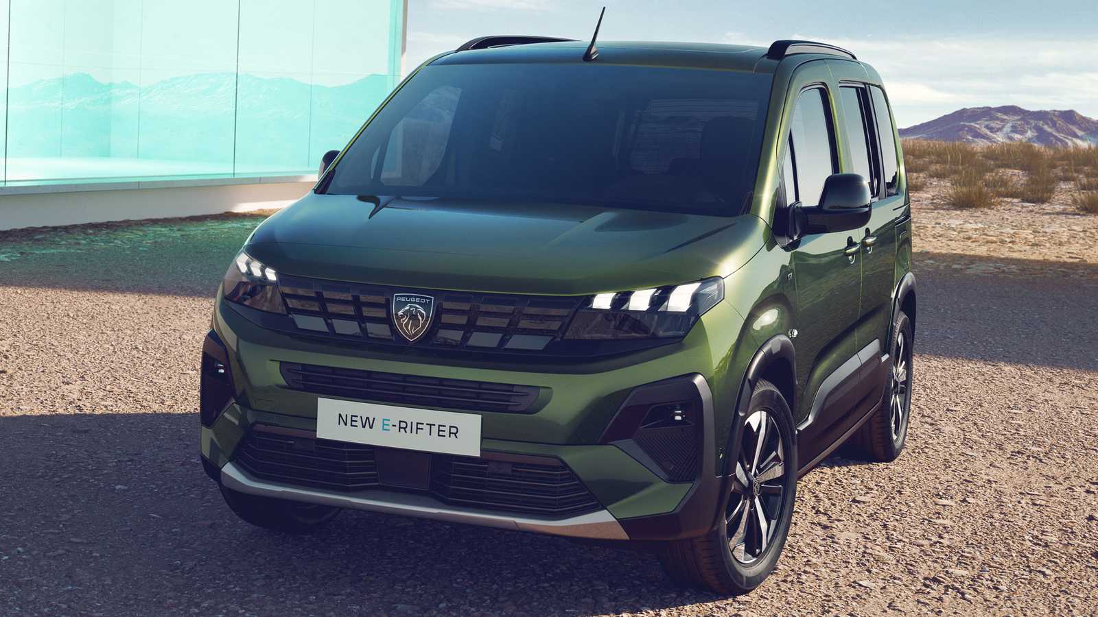 Peugeot E-Rifter, un tout nouveau look