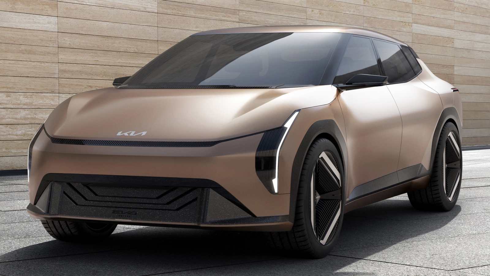Kia EV4, un style risqué et c'est bien
